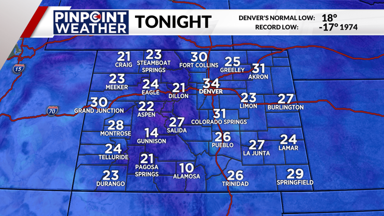 Denver weather: Warm for the first weekend of 2026