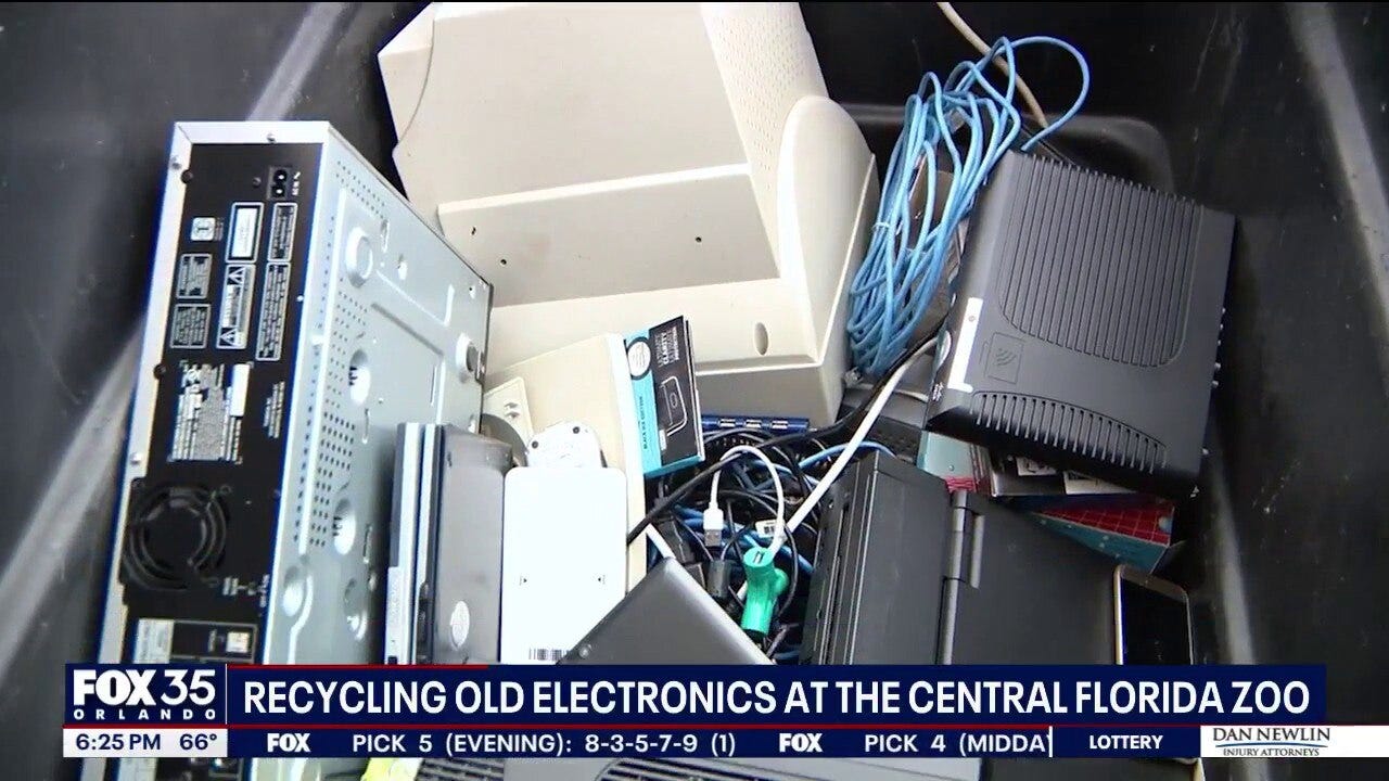 Central Florida Zoo offers discounts through electronics recycling