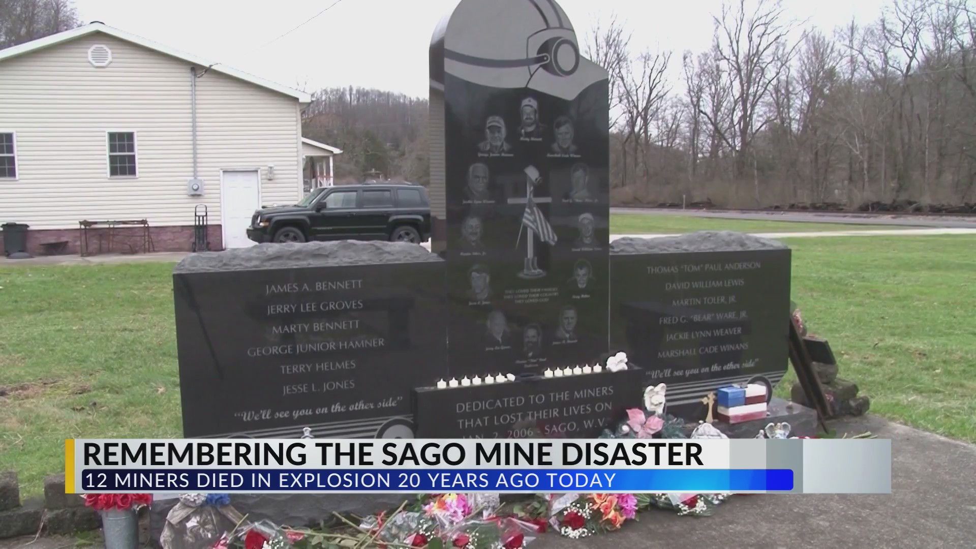 Remembering the lives lost in the Sago Mine disaster 20 years later