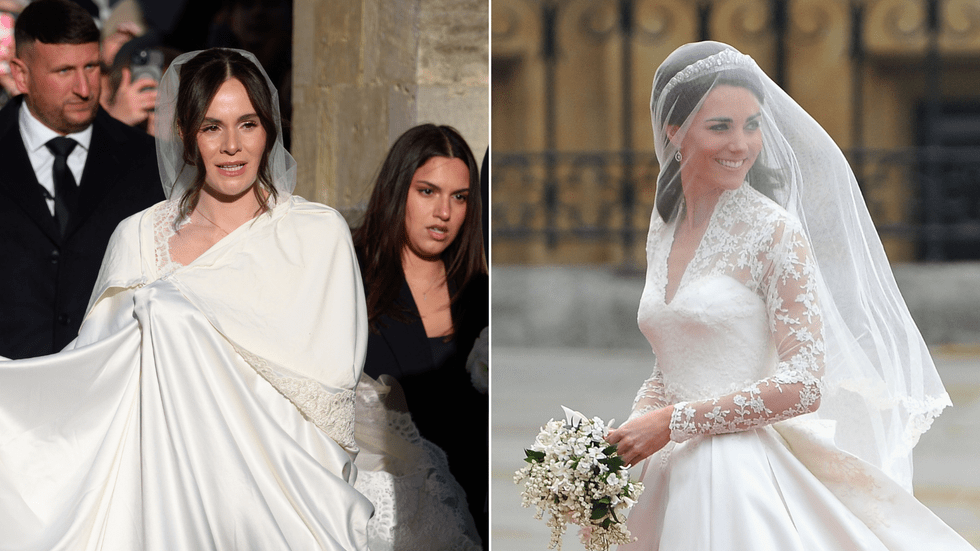 Holly Ramsay reveals Kate inspiration behind wedding dress: 'Very ...