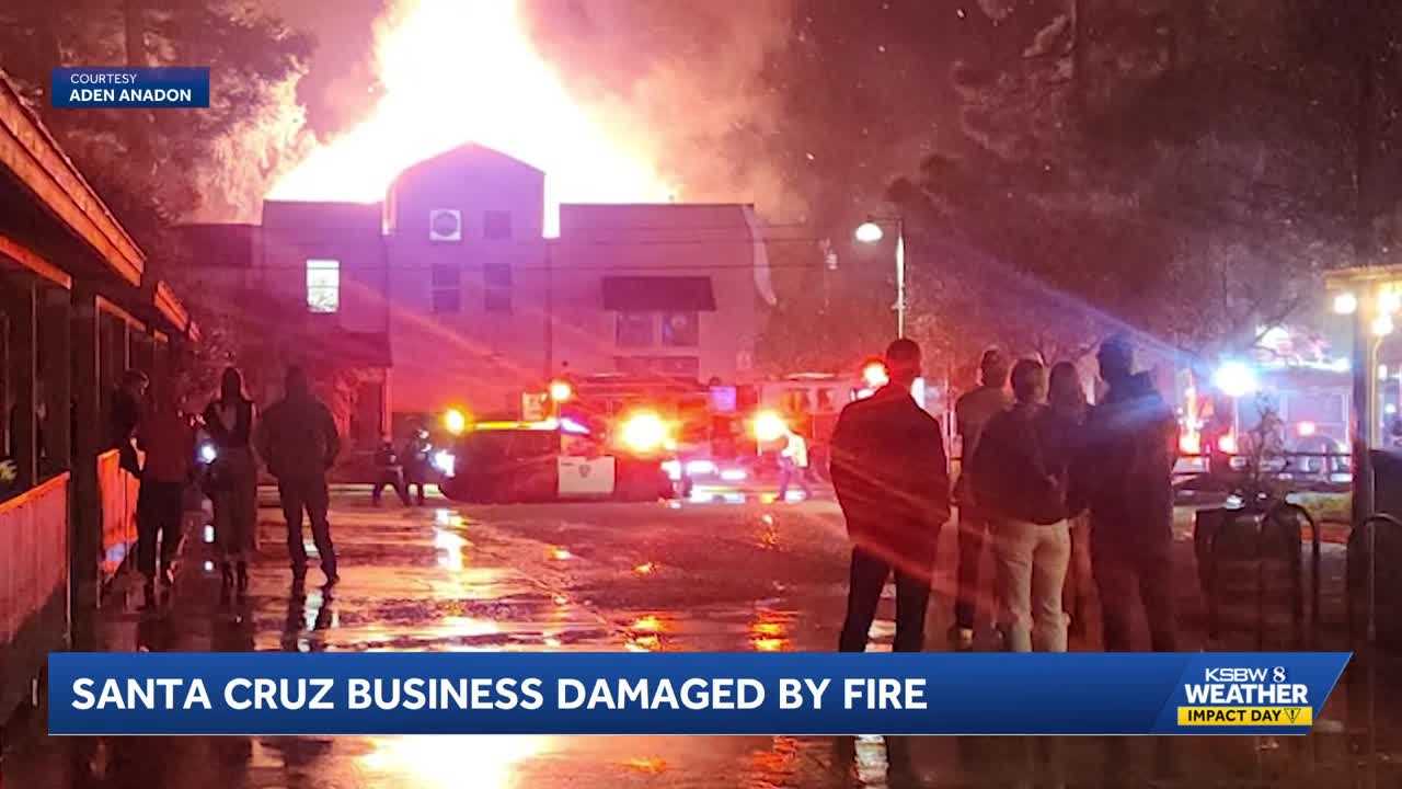 Large New Year’s Eve fire damages Ingalls Street wood shop in Santa ...