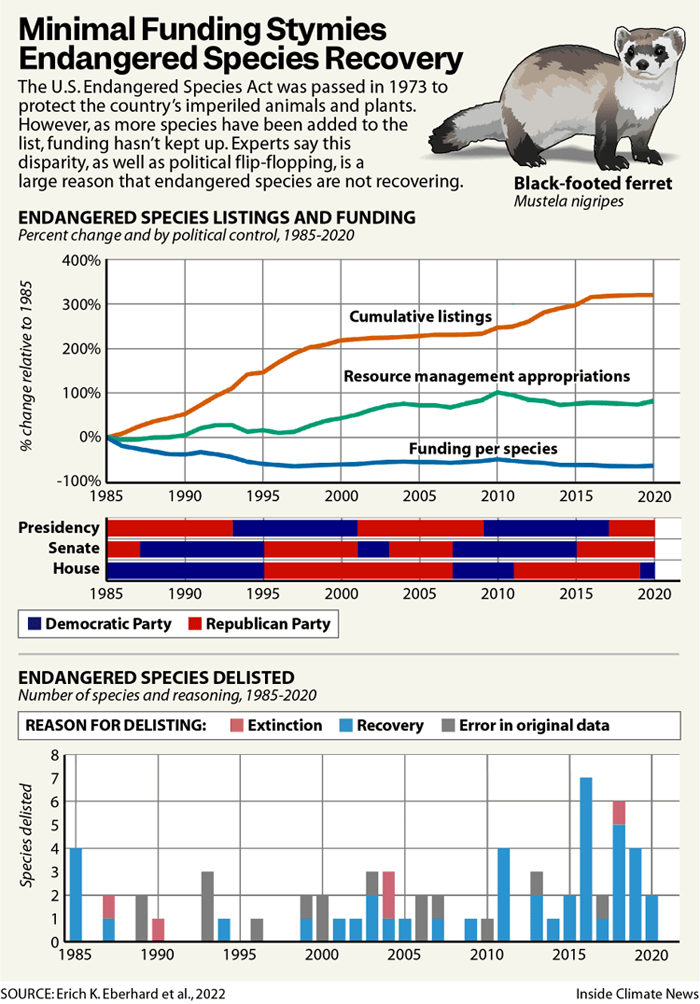 The Trump administration dismisses the endangered species list as ...