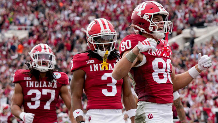How Indiana football did what nobody else has: win after first-round ...