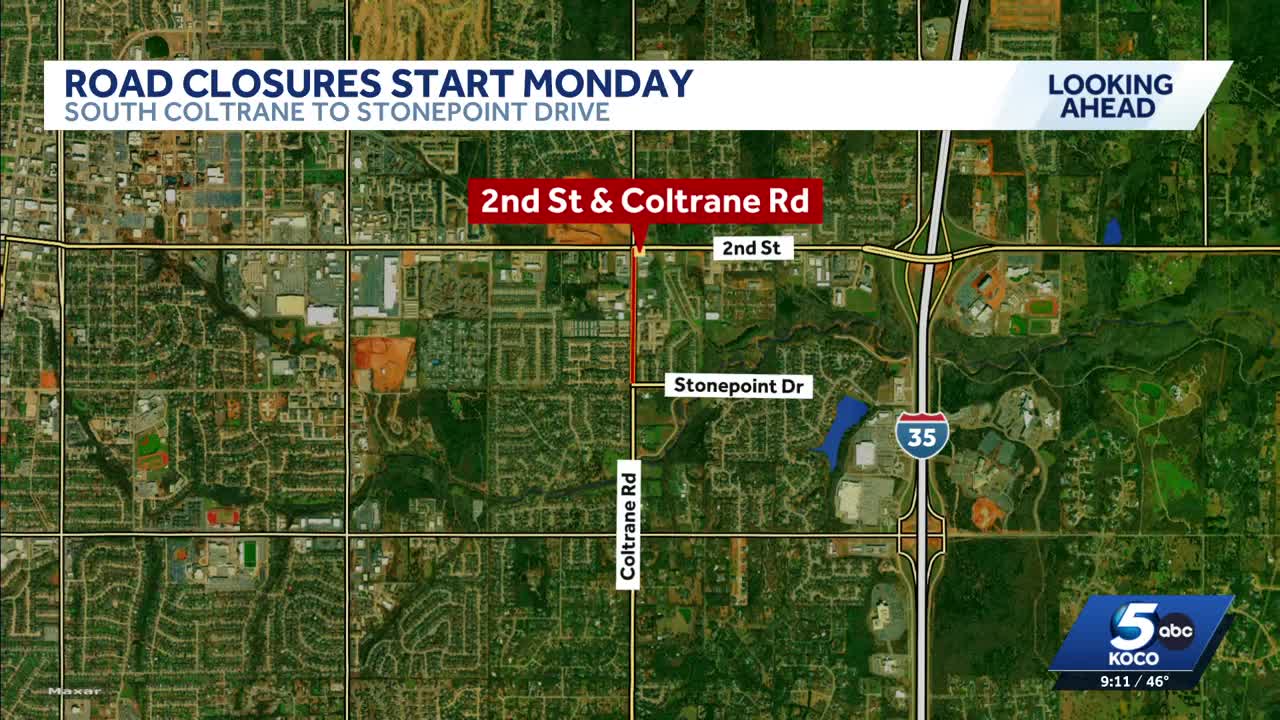 Edmond drivers to see lane closures on busy road starting Monday due to ...
