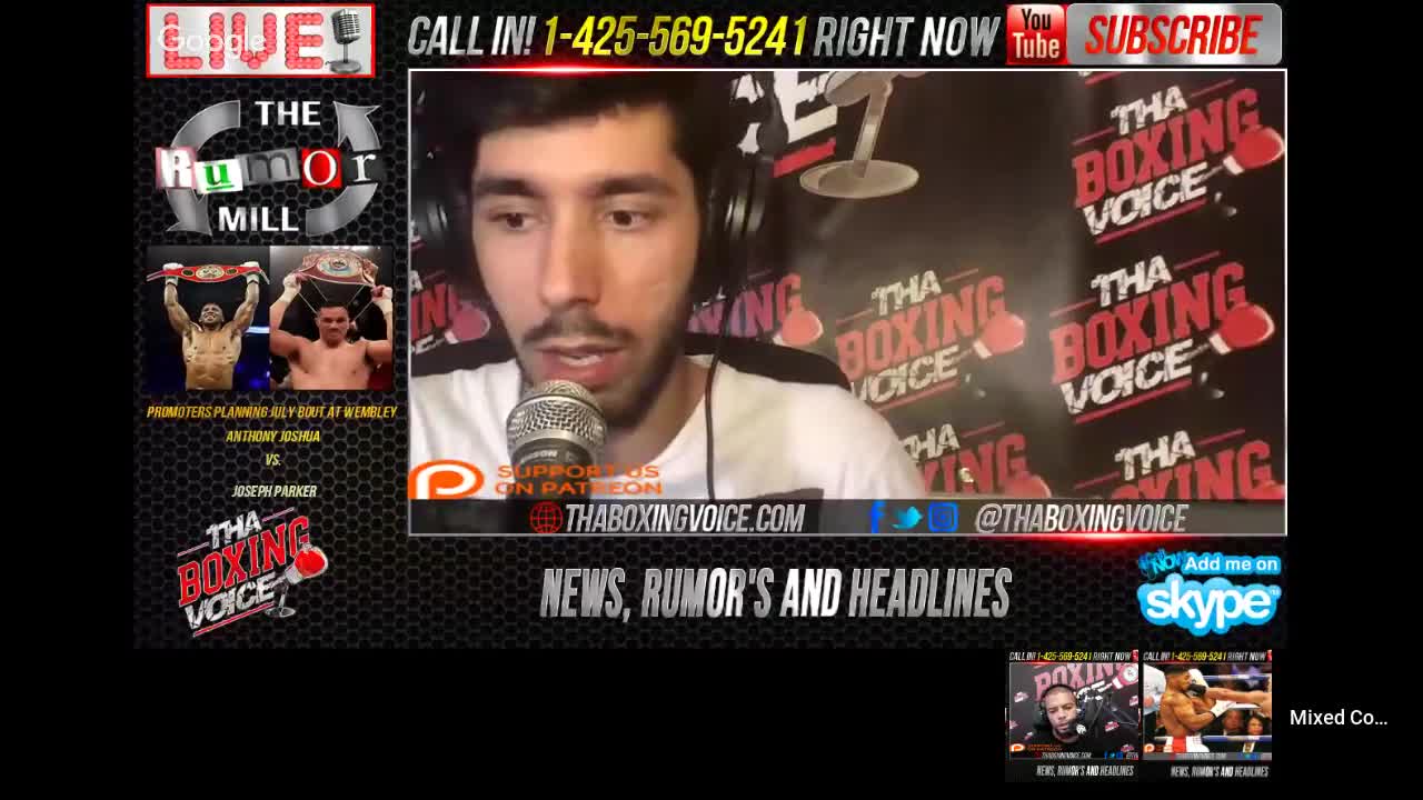 Anthony Joshua vs. Joseph Parker targeted for July at Wembley Stadium?