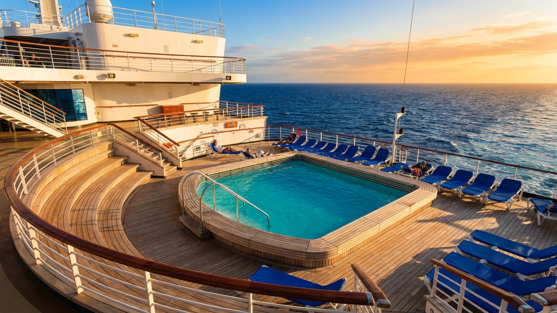 Why cruise ship pools are so small: weight, stability, and the hidden ...