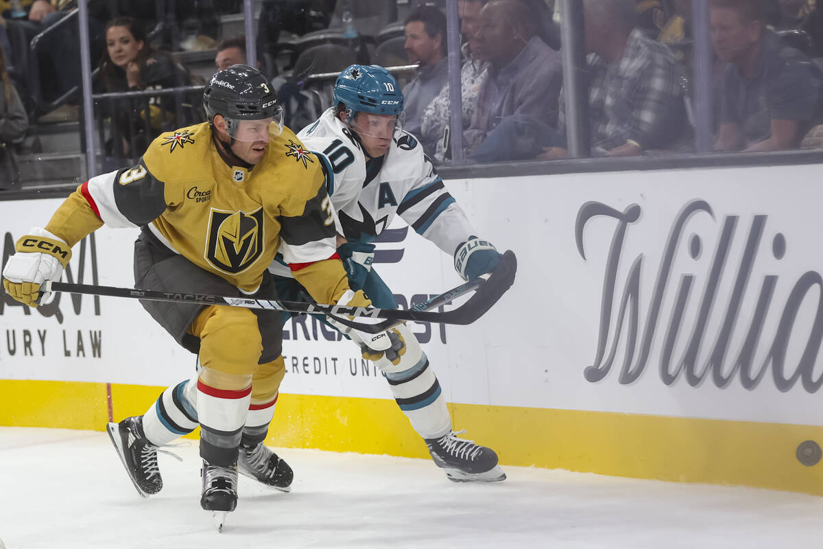 Knights get center back against Blues, but lose defenseman