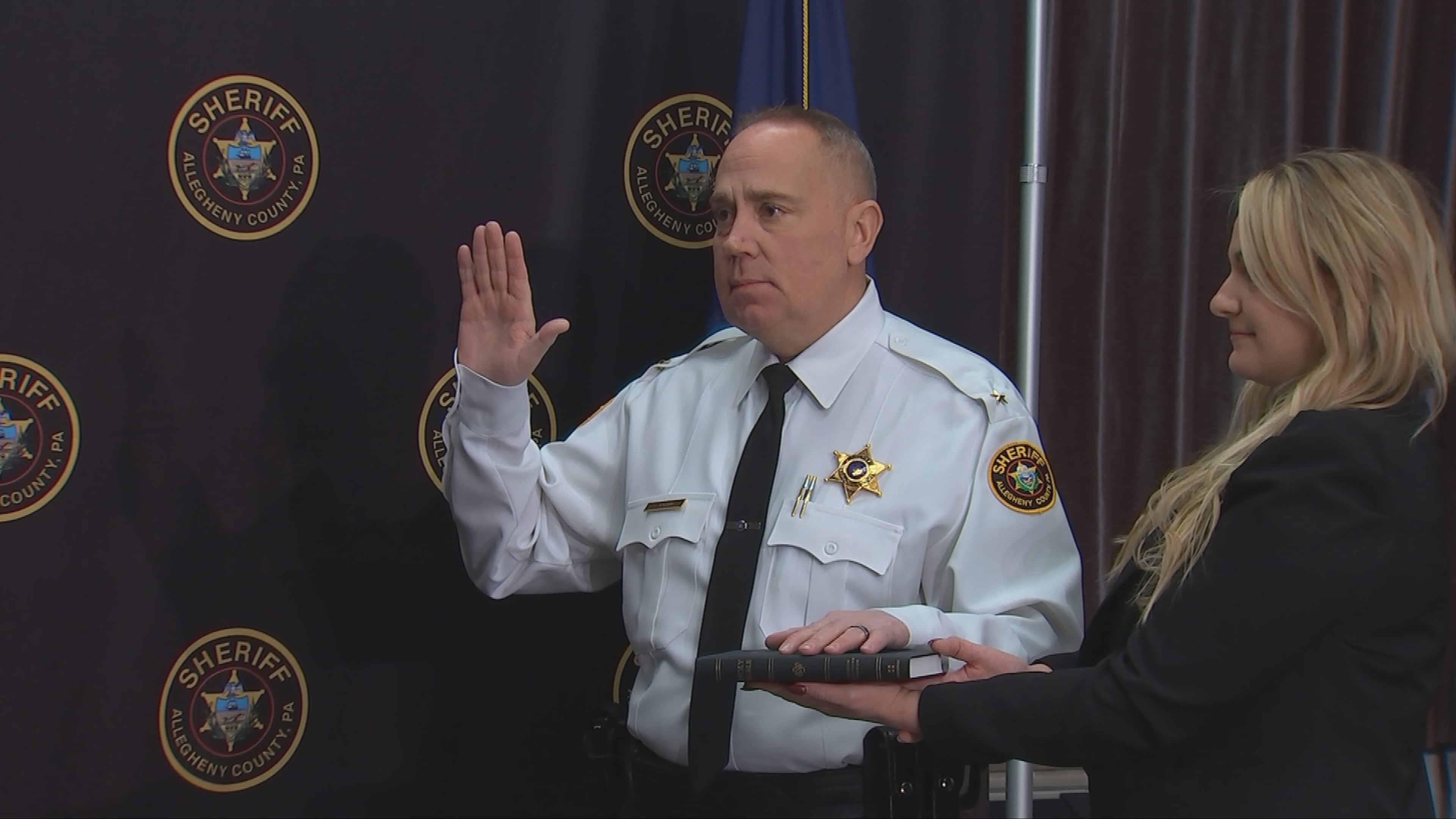 Allegheny County Sheriff Kevin Kraus sworn in, beginning second term