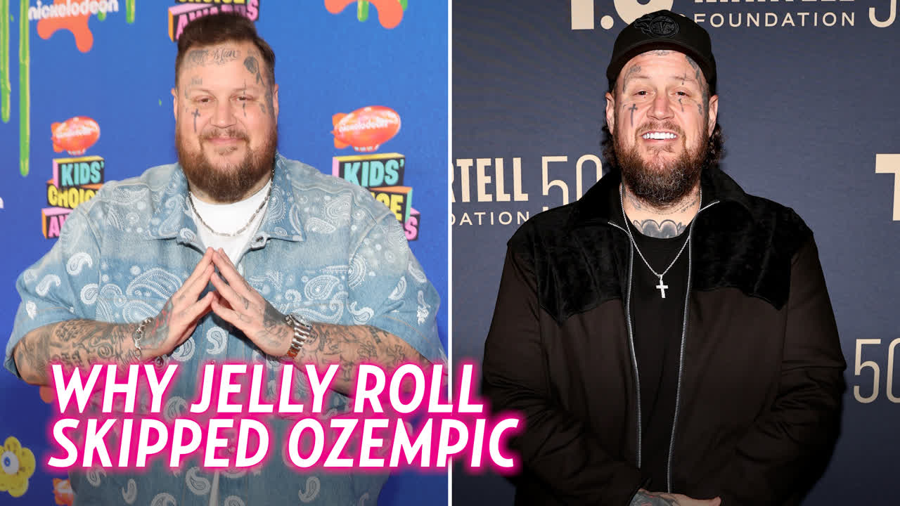 Why Jelly Roll didn't use GLP-1 medication to lose nearly 300 lbs