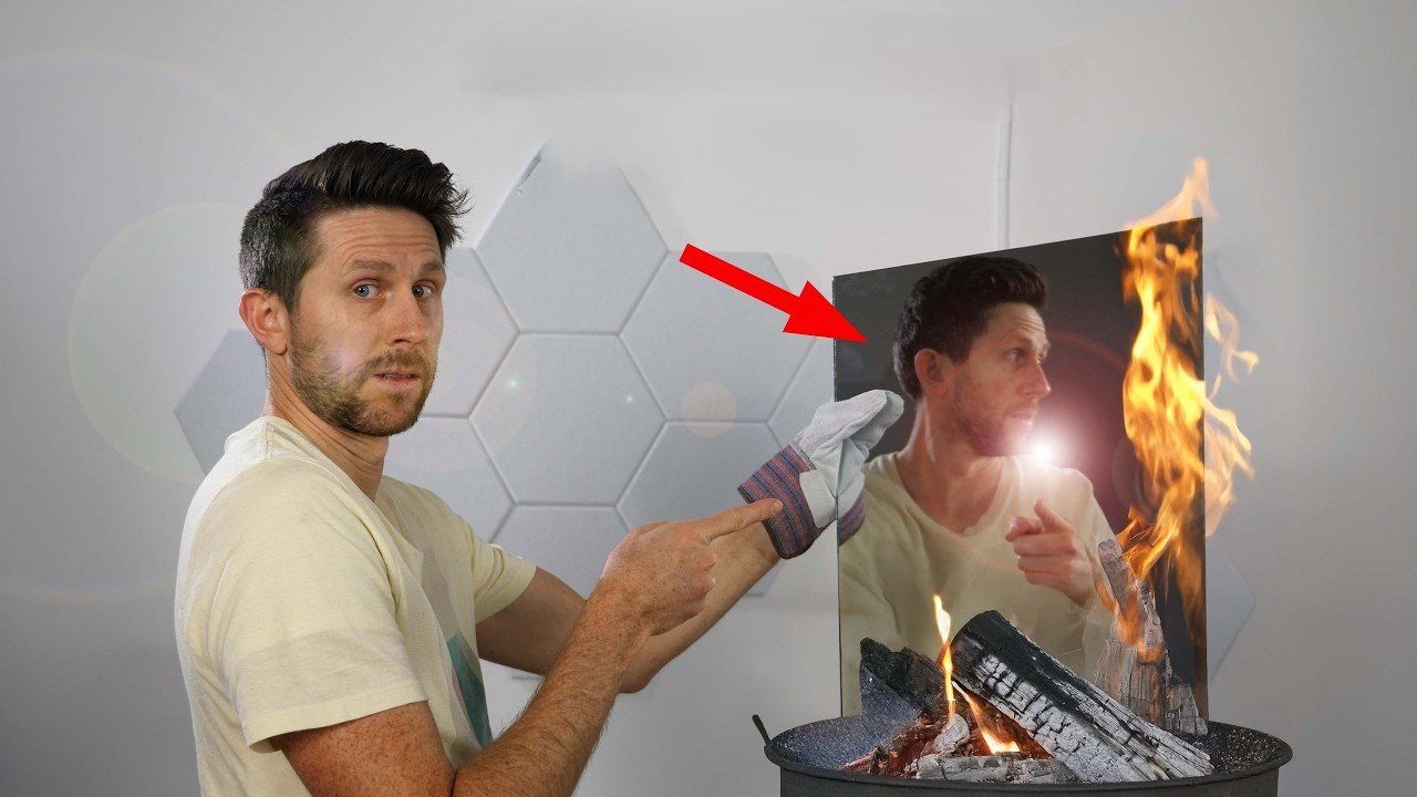 The weird physics of red-hot mirrors