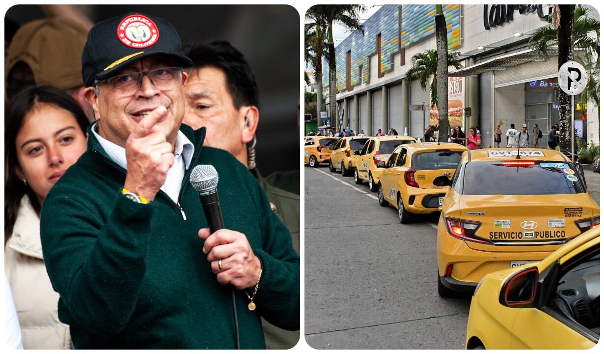 Gustavo Petro lanza enorme incentivo a los taxistas: les dará 52 ...