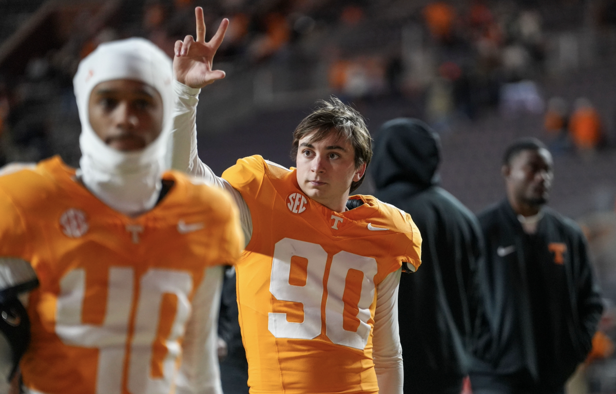 Vols insider shares insight on kicker Max Gilbert's future at Tennessee ...
