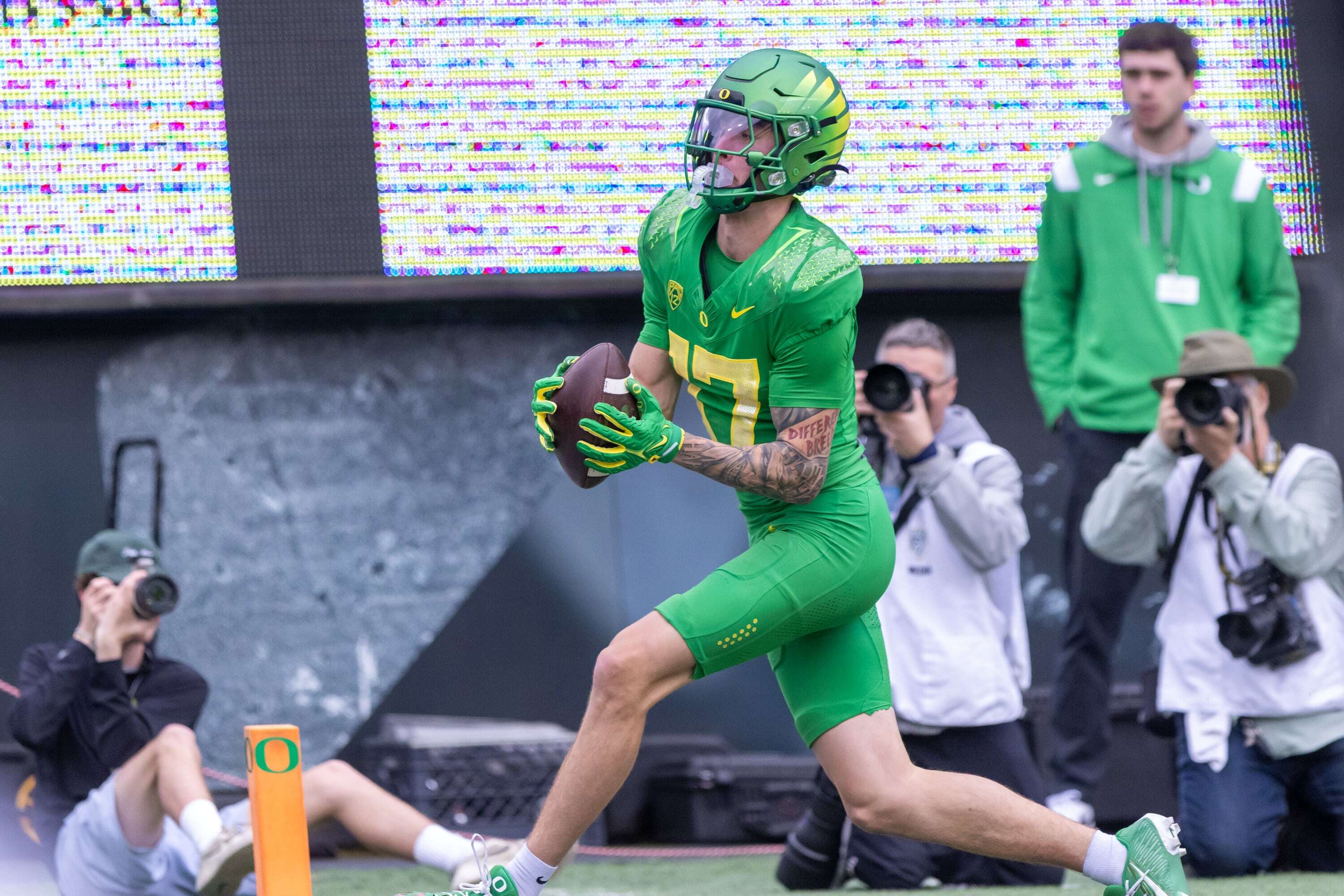 Oregon receiver Kyler Kasper enters transfer portal
