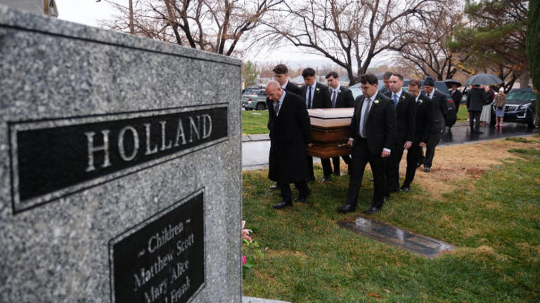 LDS apostle Jeffrey R Holland completes his final trip, accompanied by ...