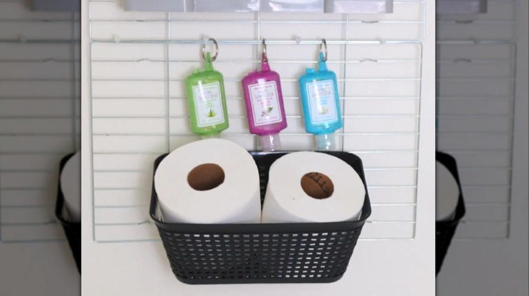 Dollar Tree hack: Turn kitchen supplies into clever toilet paper storage