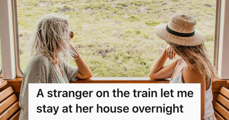 Woman missed her last train home after a long delay, but she was ...
