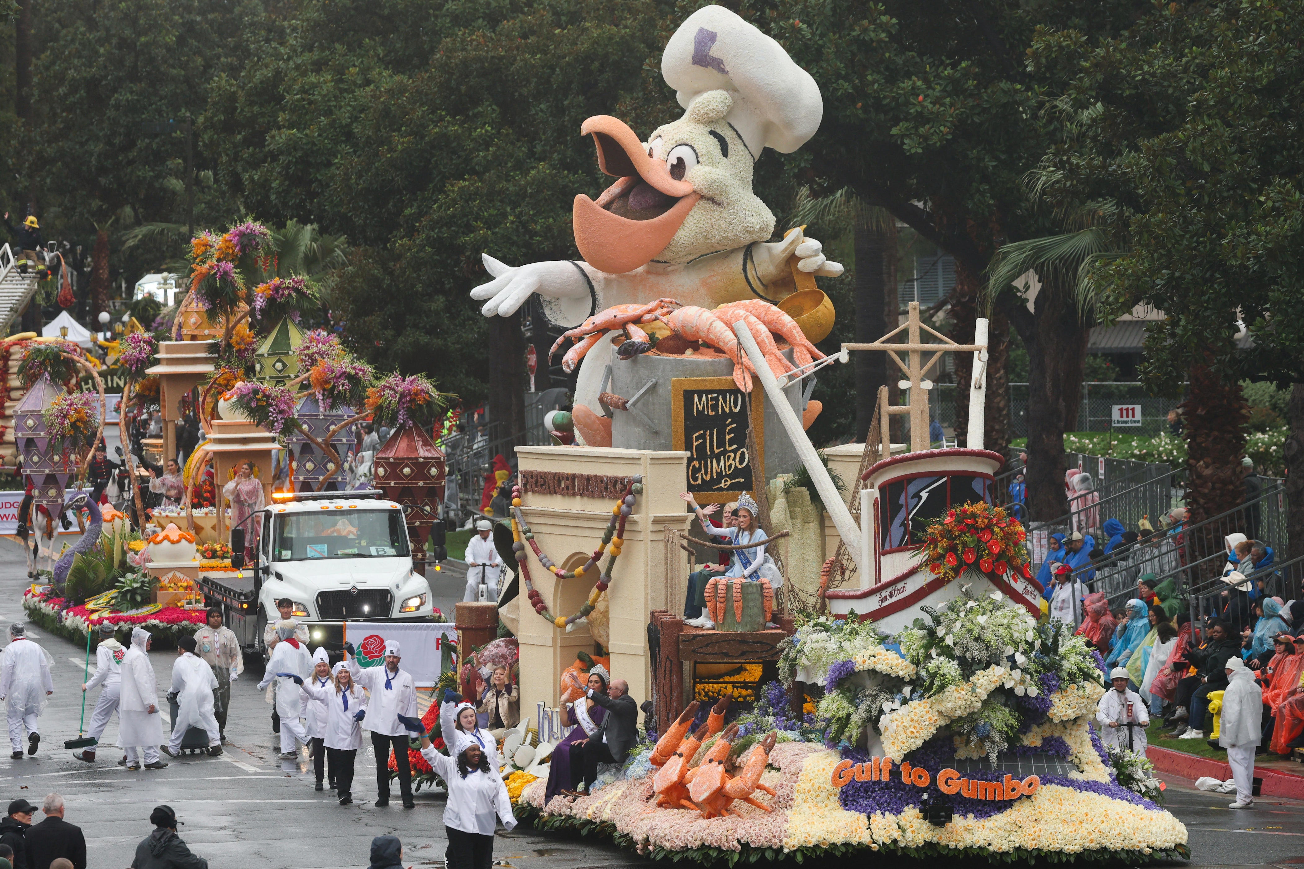 Creative Louisiana float had the Rose Bowl Parade talking. Take a look
