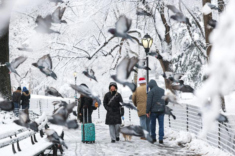 Winter storm warning issued for 4 states, including New York, with 3 ...