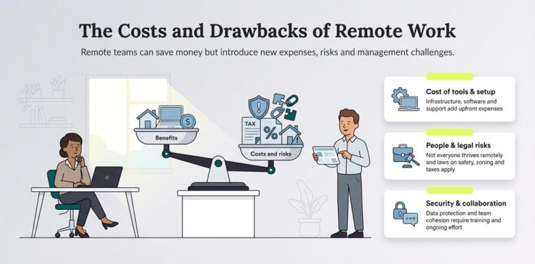 Does working from home save companies money?