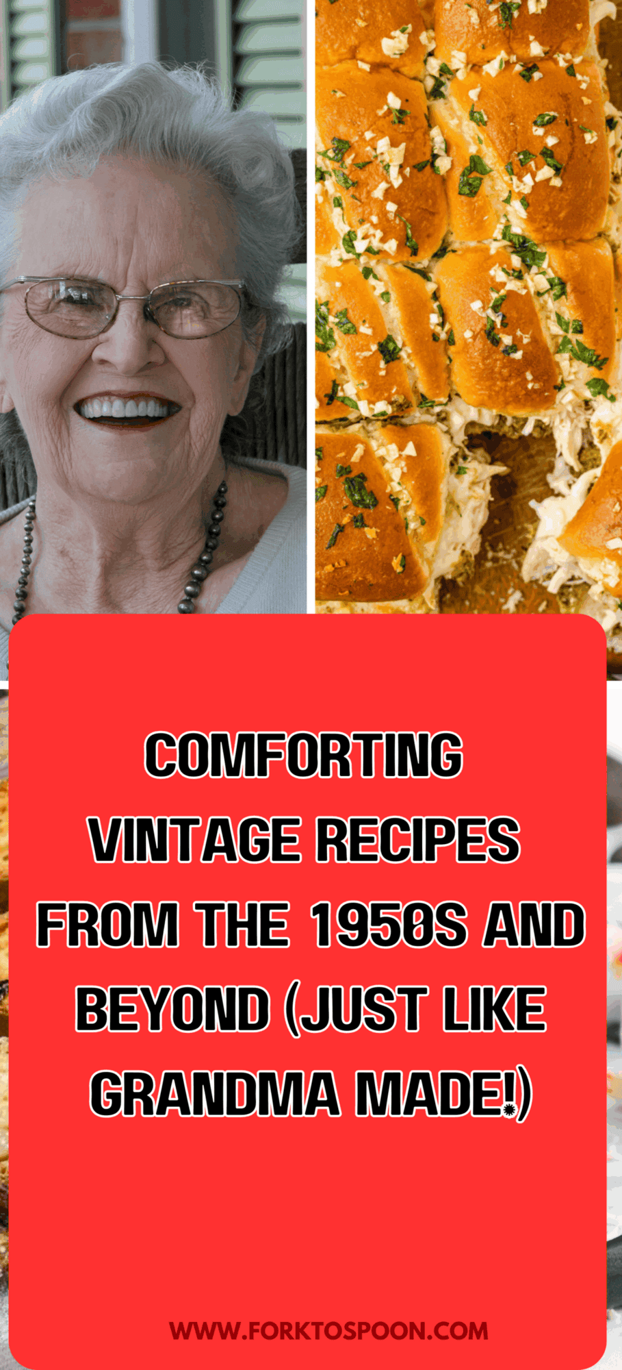 Retro recipes from the 1950s and beyond (just like grandma made!)