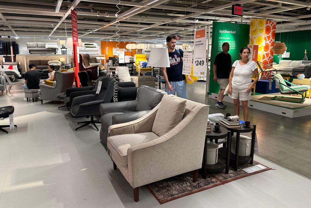 Furniture retailer stocks rise after Trump issues one-year pause on ...