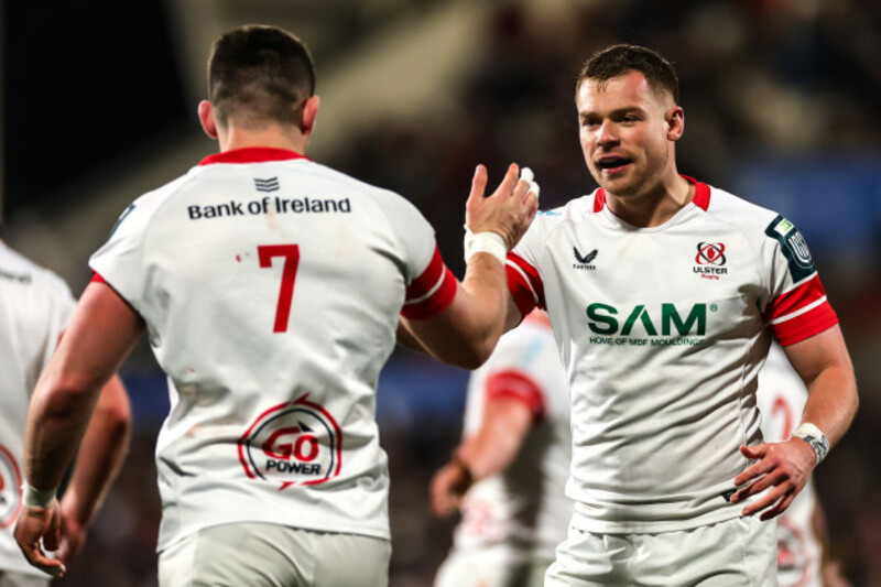 Ulster down Munster with second-half blitz to surge to second in URC