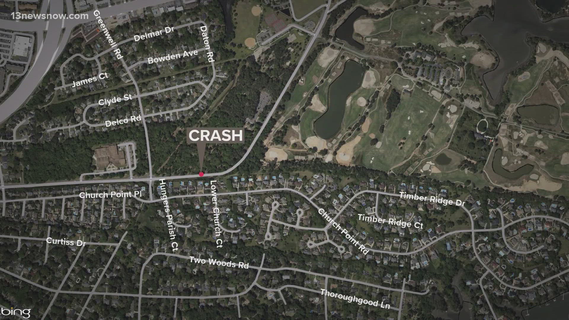 Teen dead after crash on First Court Road in Virginia Beach