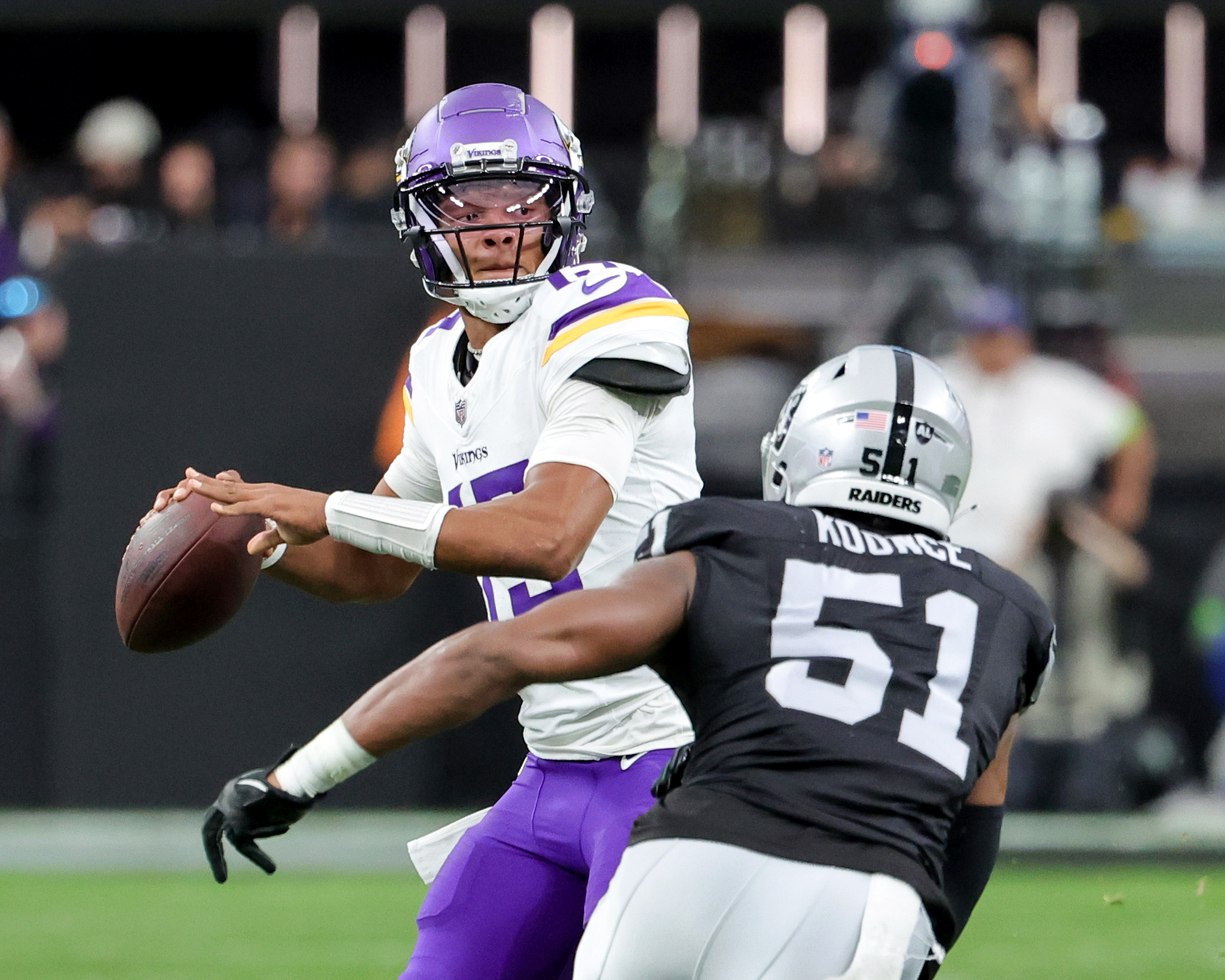 Malcolm Koonce showing resurgence for Las Vegas Raiders