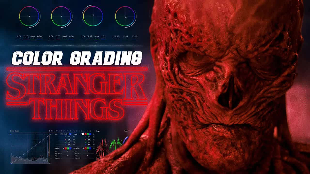 Color grade like Stranger Things