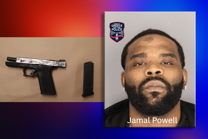 Driver charged for DWAI and possessing ghost gun in Greece