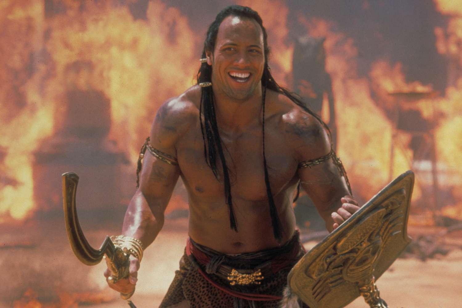 Dwayne Johnson was ‘so sick’ while making first film, “The Mummy ...