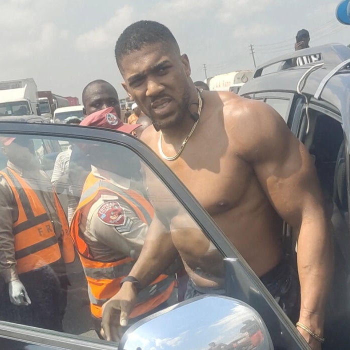 Nigeria police charge Anthony Joshua's driver after fatal crash