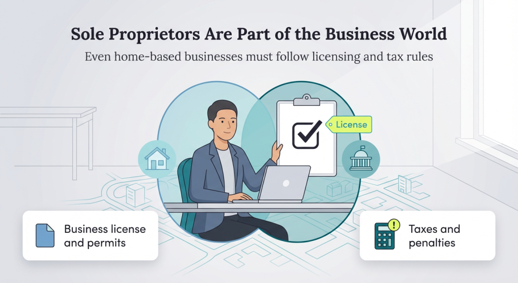 What sole proprietors need to know about business licenses