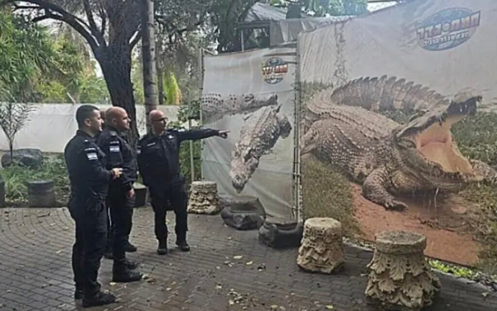 Prison officers tour crocodile farm as Ben Gvir said pushing for ...