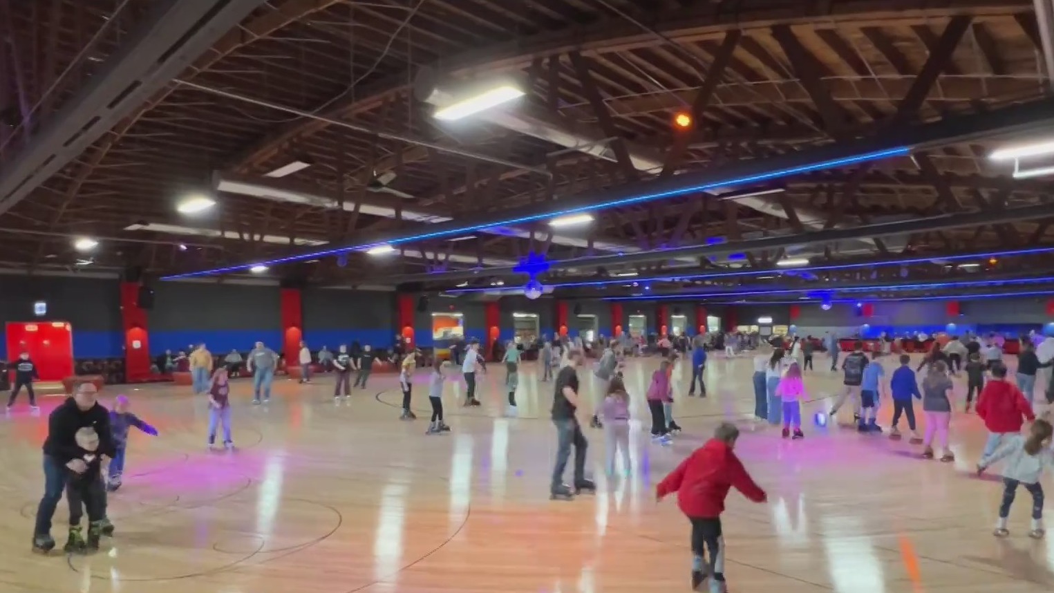 Beloved Metro Detroit roller rink reopens after storm damage