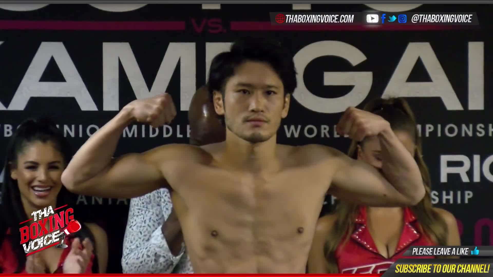 (Cut!) Miguel Cotto vs Yoshihiro Kamegai weigh-in