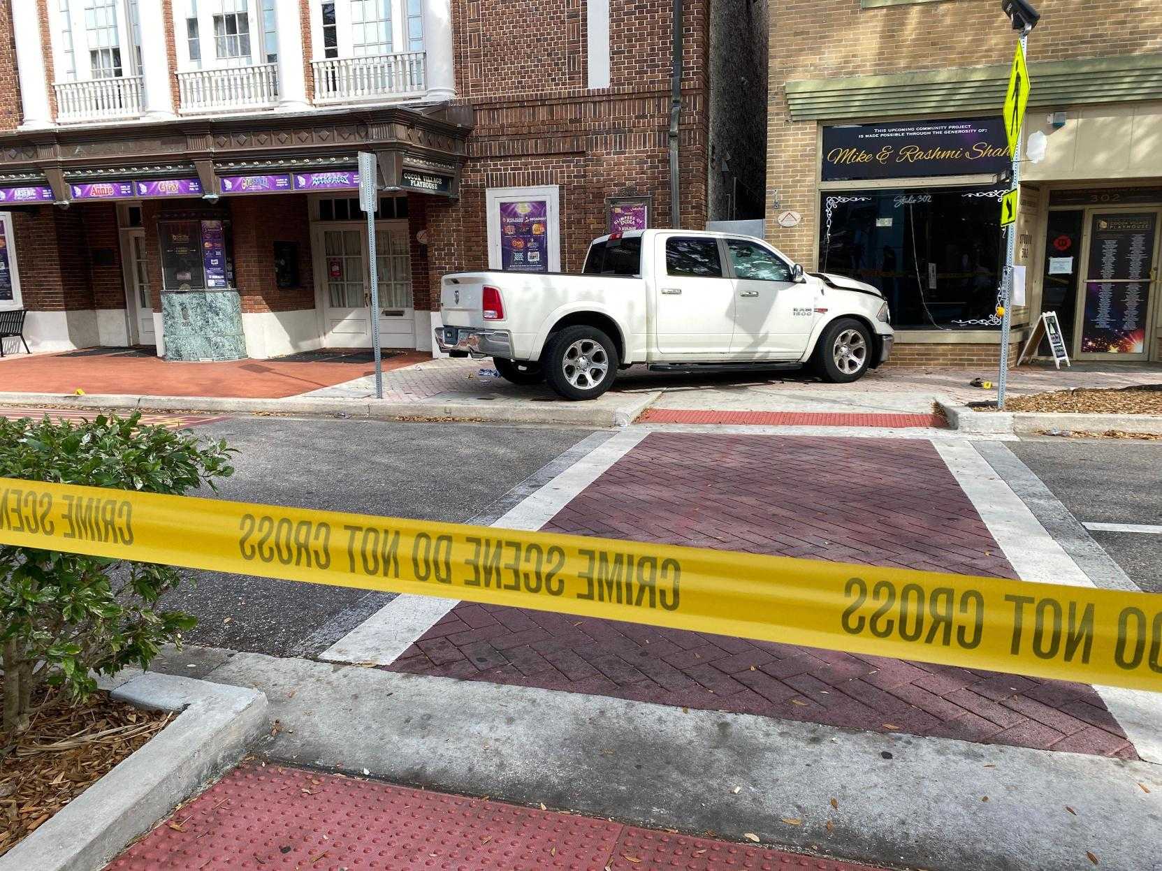 25-year-old woman killed after truck hits her on Cocoa Village sidewalk