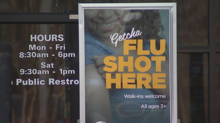 Low vaccination rates coincide with spike in flu cases across North ...