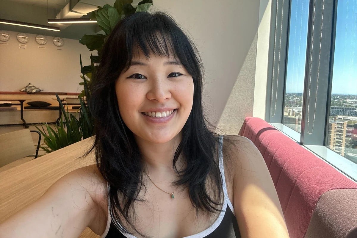 I just got bangs for the first time in years. There's one styling trick ...