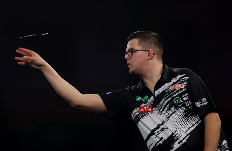 World Darts Championship live: Van Veen tees up Littler final clash