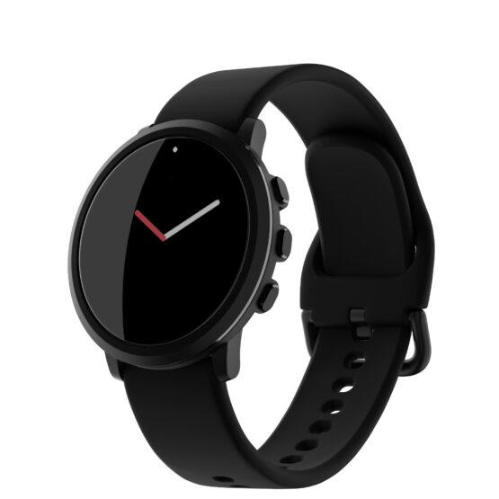 Pebble Round 2 is a slim smartwatch with basic tracking features