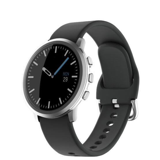Pebble Round 2 is a slim smartwatch with basic tracking features
