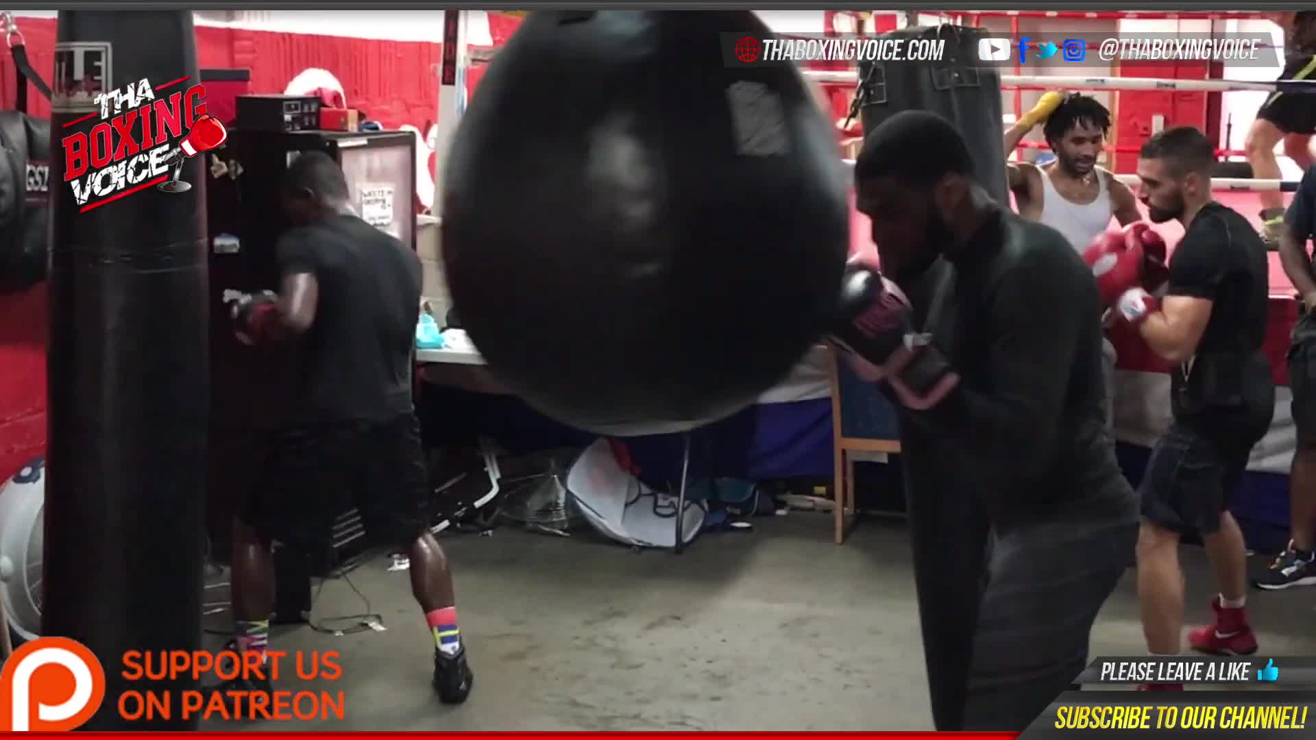 Akheim Ahmed-Shakur nurse putting in work in Jersey Boy Boxing