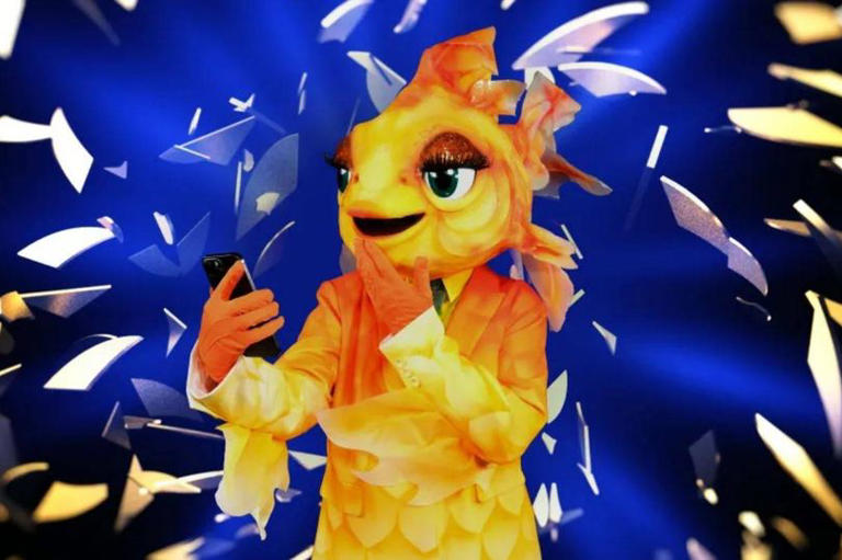 The Masked Singer fans work out who Goldfish is as obvious clue gives ...