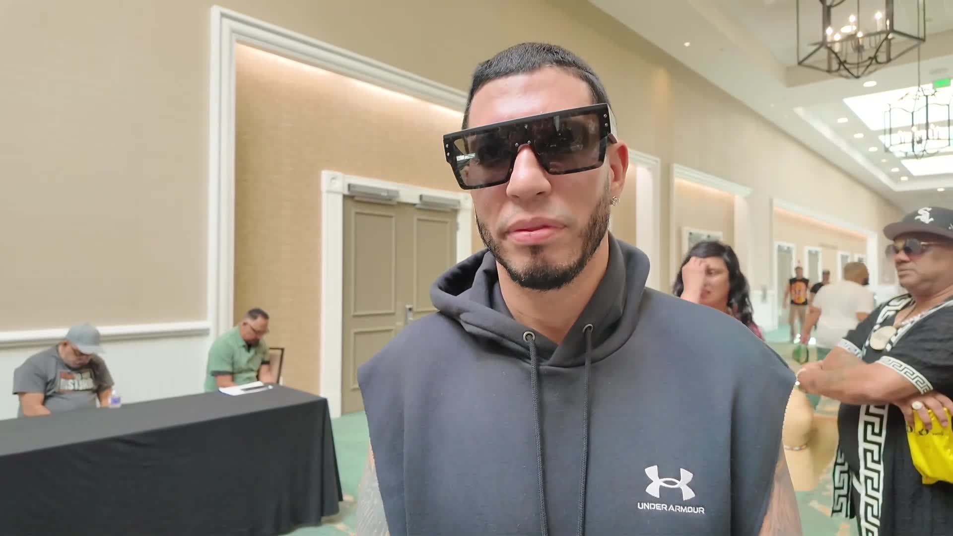 Pablo Valdez: "Ima start the night with a knockout, Edgar will get ...