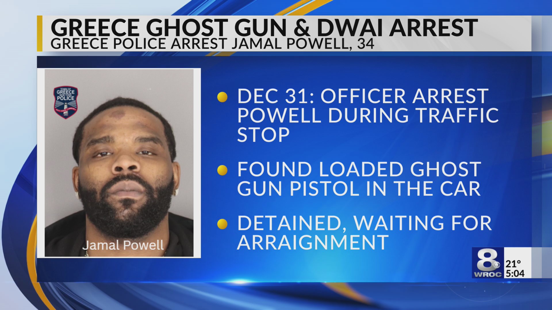 Driver charged for DWAI and possessing ghost gun in Greece