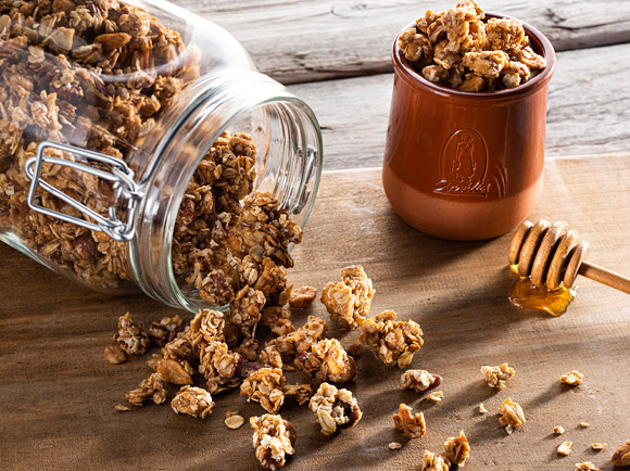 Made in Oklahoma: Peanut butter and jelly granola