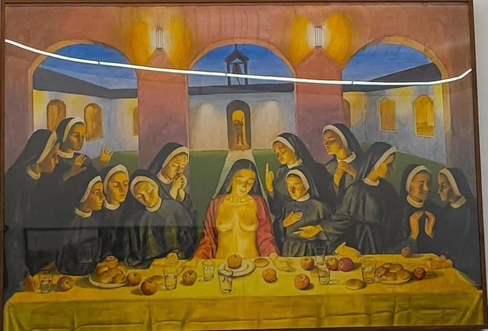 Artist and curator withdraw 'Last Supper'-inspired painting from India ...