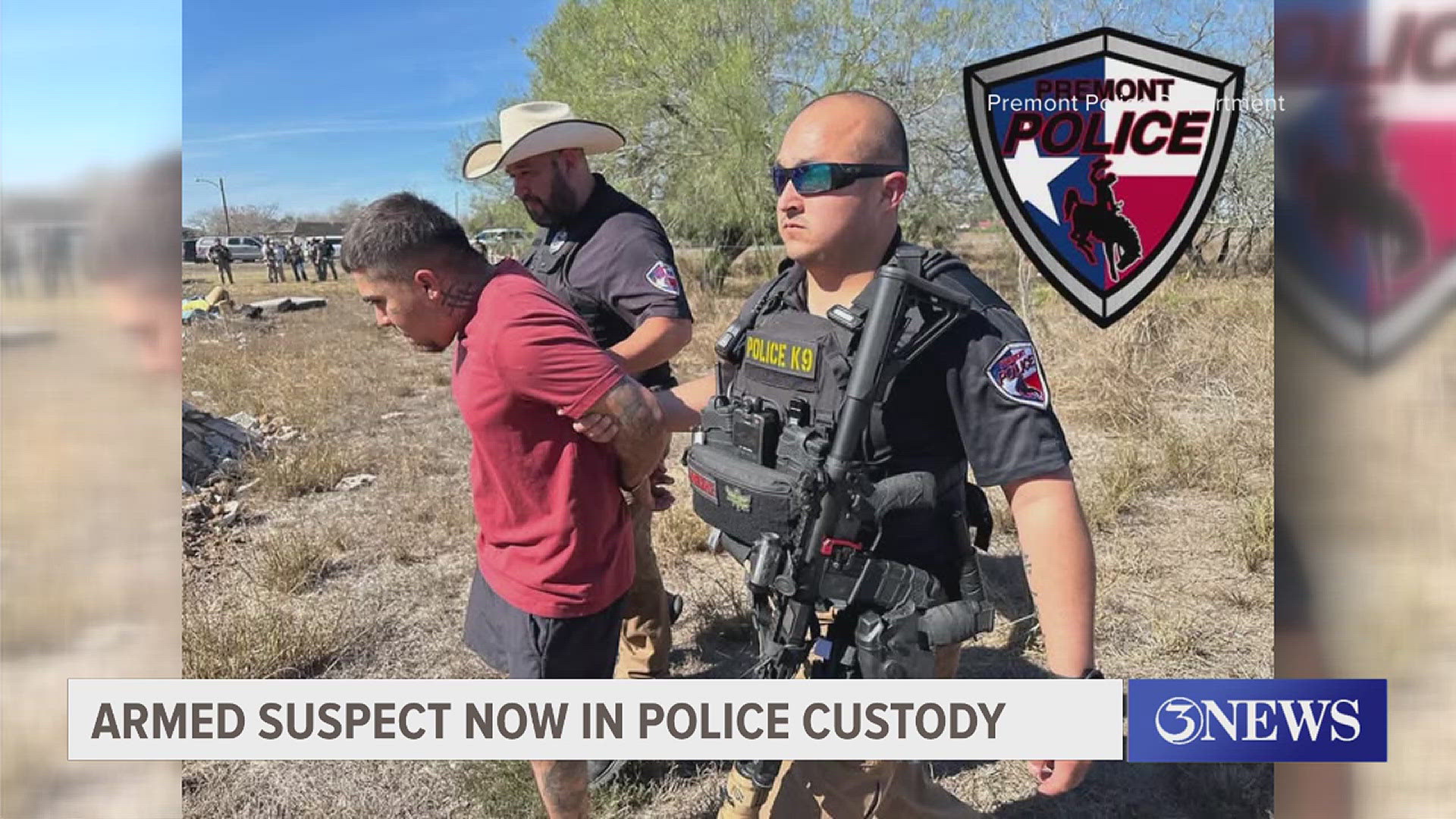 Task force arrests Premont suspect accused of shooting at officers