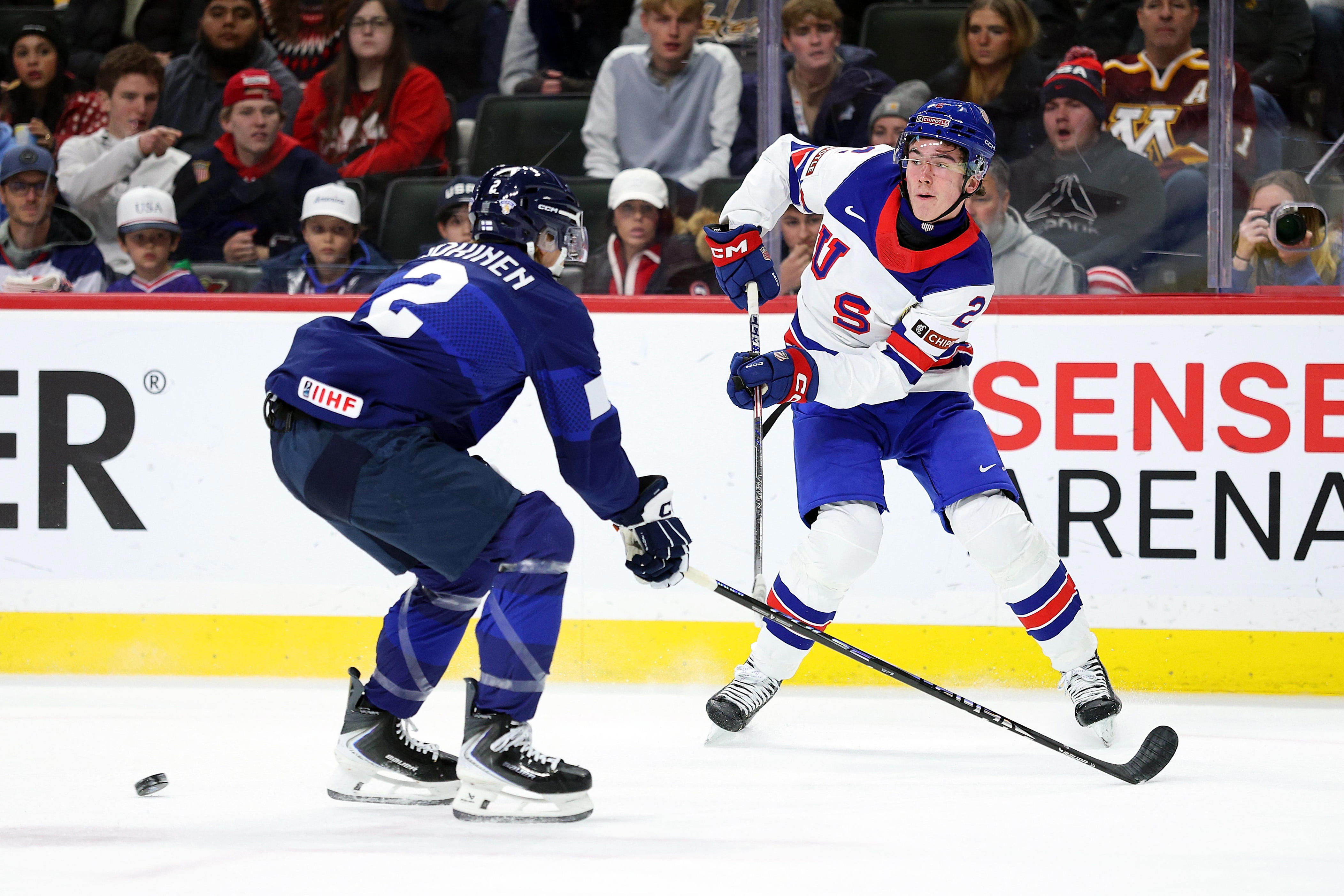 USA vs Finland live updates: World juniors hockey score, highlights